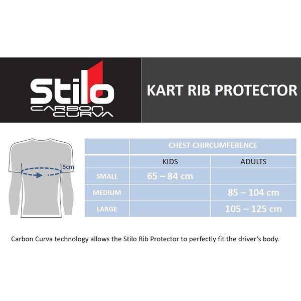 Stilo Carbon Curva Rib Protector - Carbon Fiber/Black – Motorsports Pro